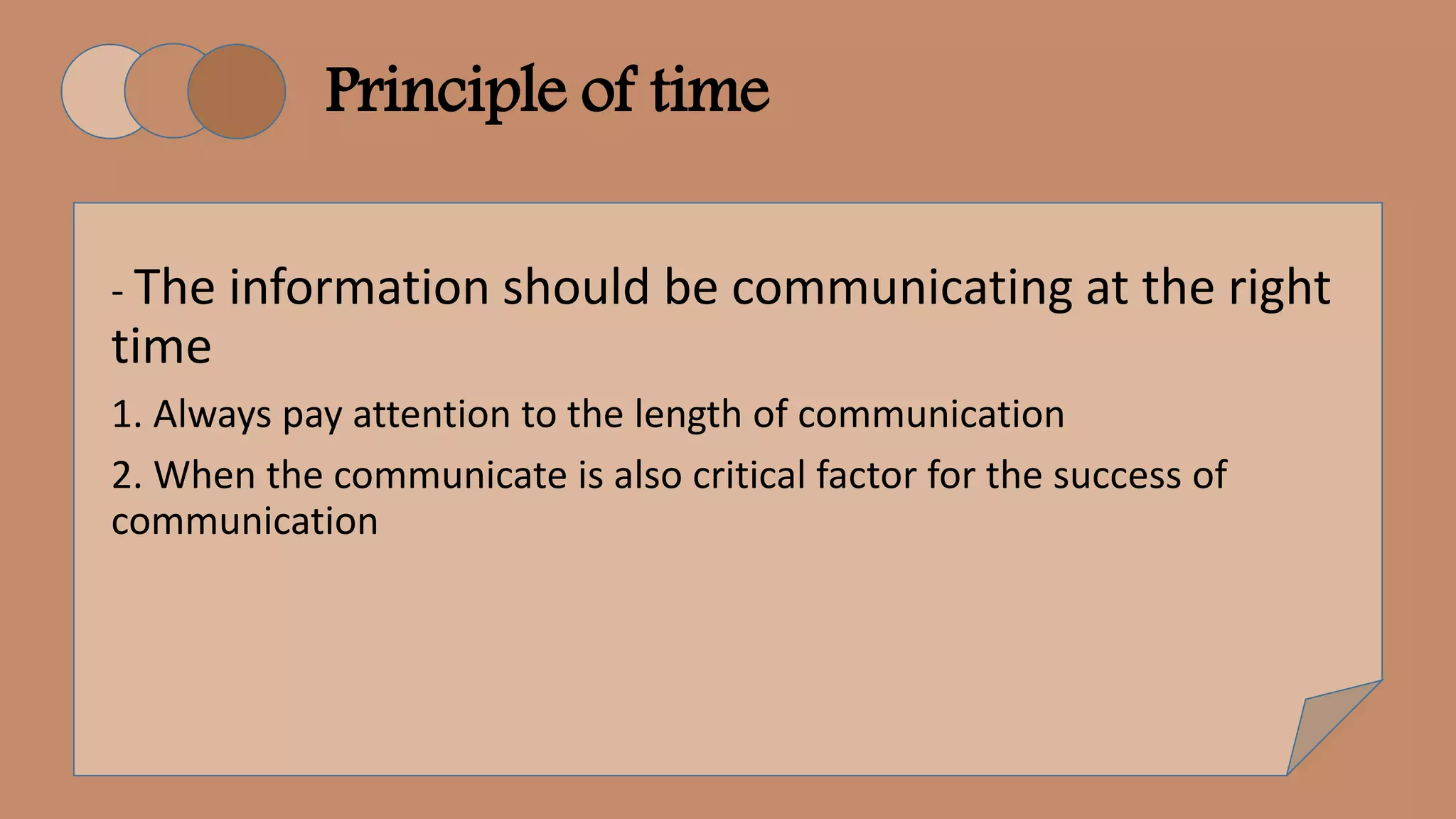 Seven principle of effective communication | PPTX
