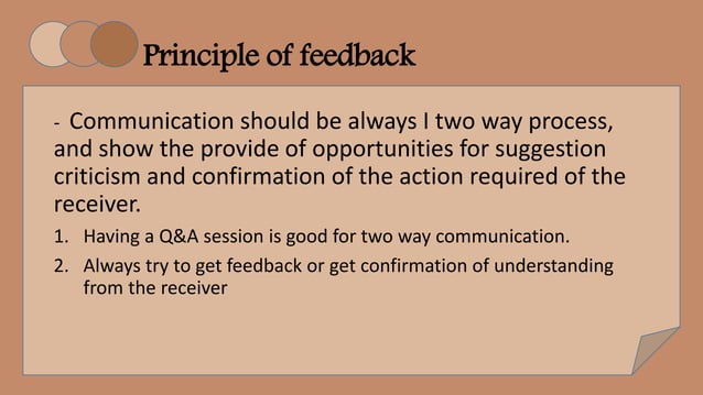 Seven principle of effective communication | PPT