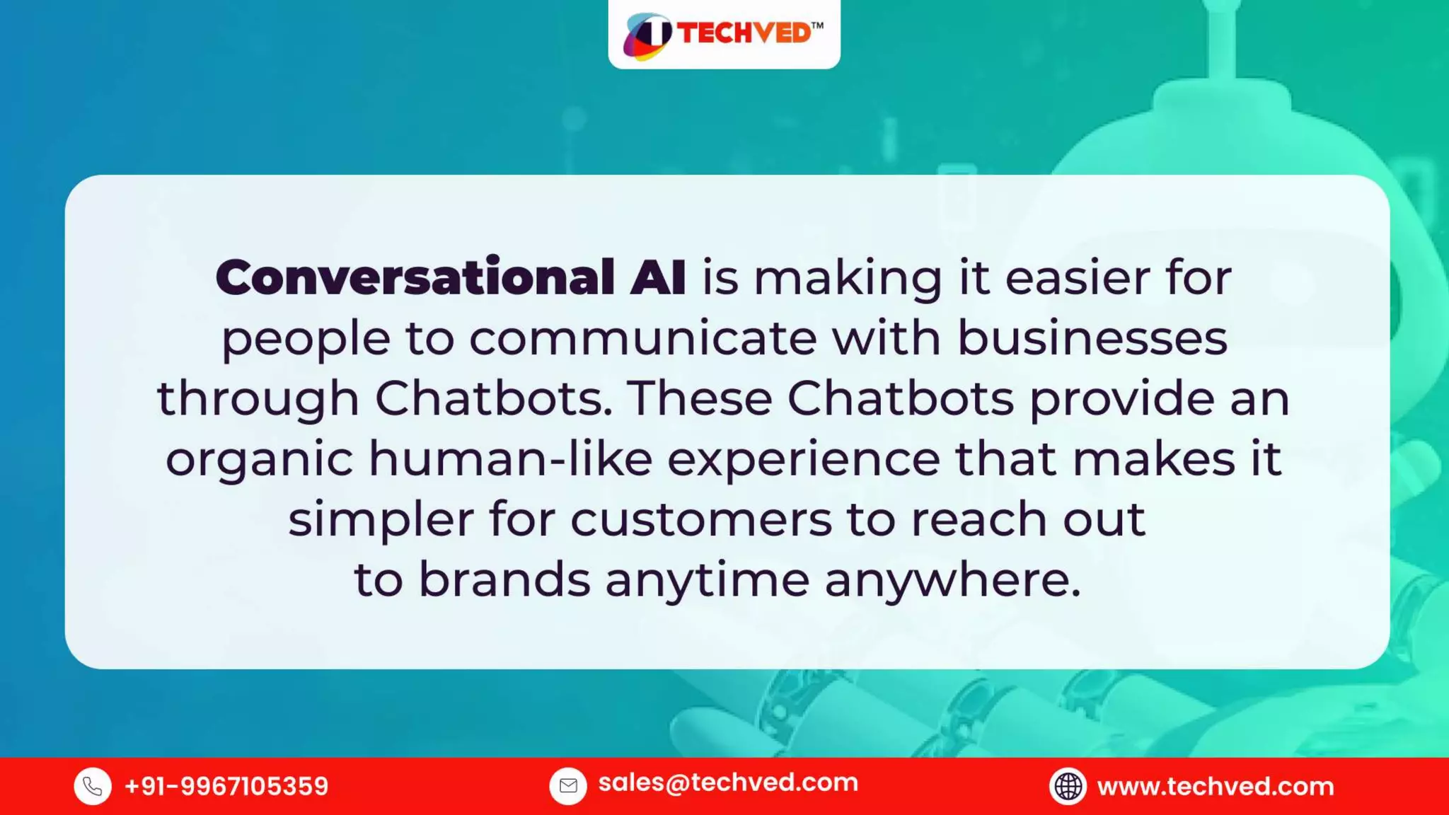 Conversational AI - The Growing Potential Of Chatbots For Business | PPT Conversational AI - The Growing Potential Of Chatbots For Business | PPT