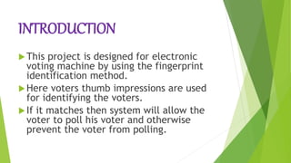 ELECTRONICE VOTING MACHINE AND OLD BALLOT | PPT
