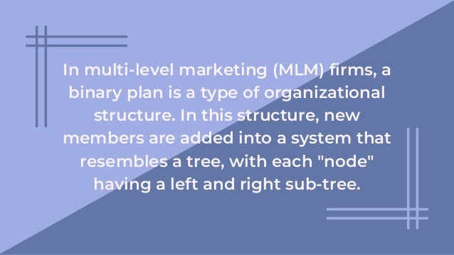 What is a Binary MLM Plan and How does it work.pdf