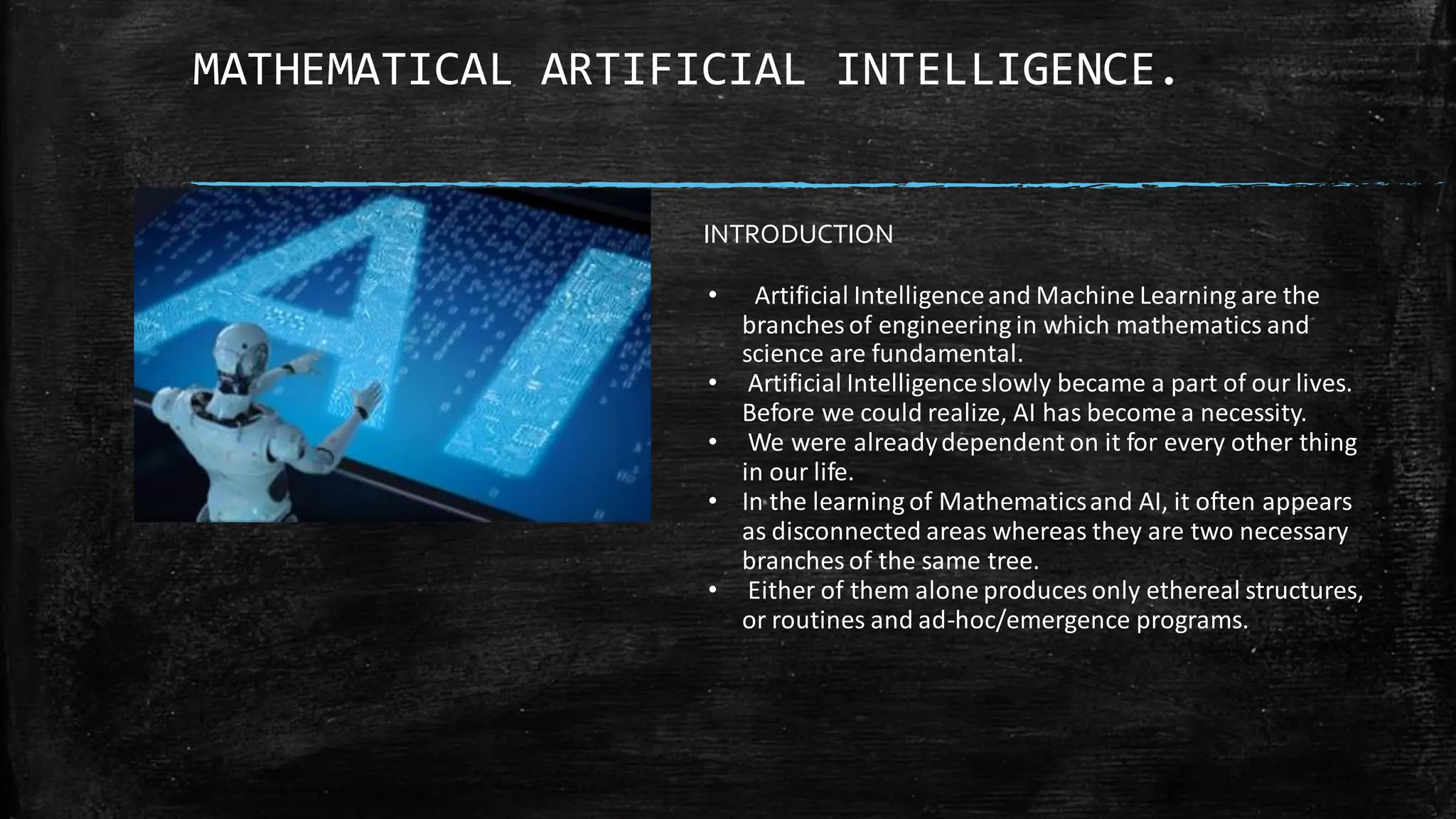 Mathematical artificial intelligence | PDF