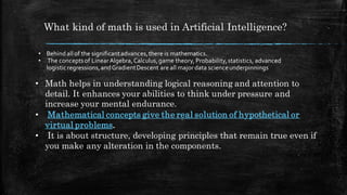 Mathematical artificial intelligence | PDF