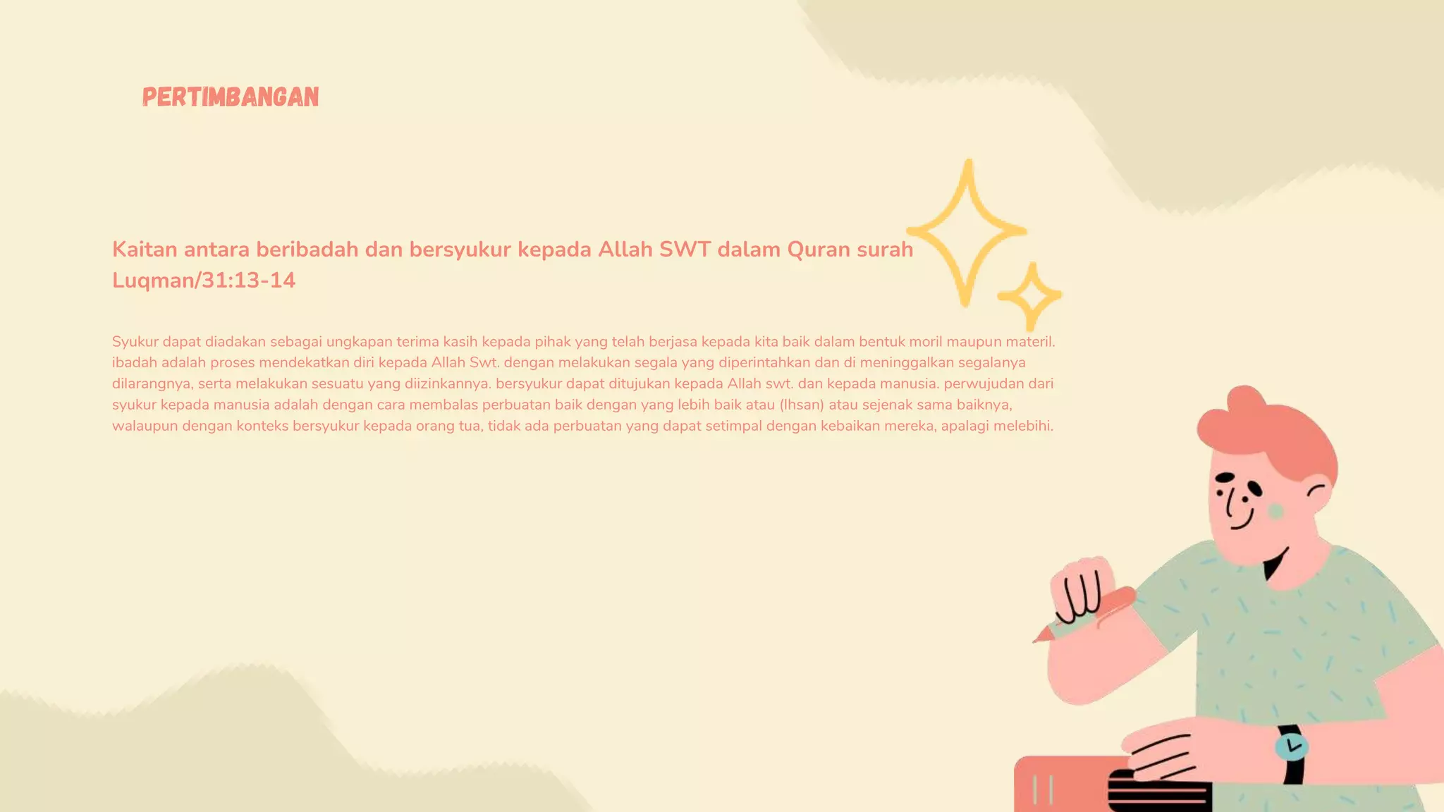 PPt. Pai menyembah Allah SWT sebagai ungkapan rasa syukur | PPTX