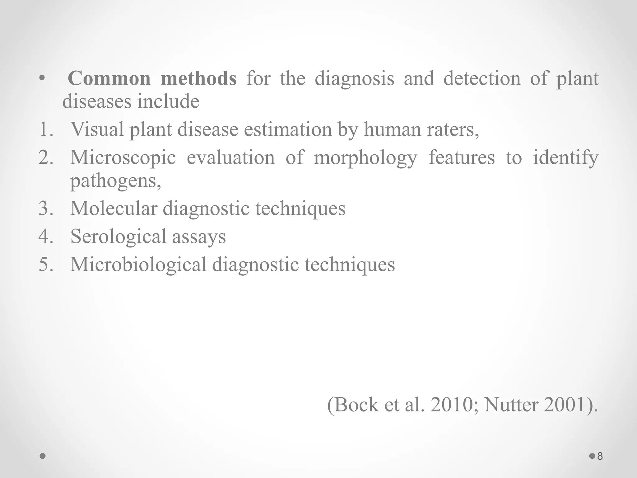 Optical Sensors in Plant Disease Detection | PPTX