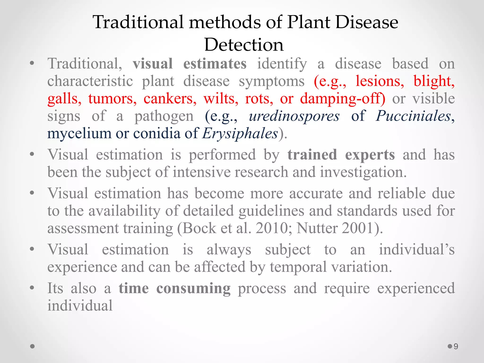 Optical Sensors in Plant Disease Detection | PPTX