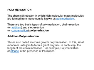 POLYMERS | PPT