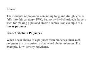 POLYMERS | PPT