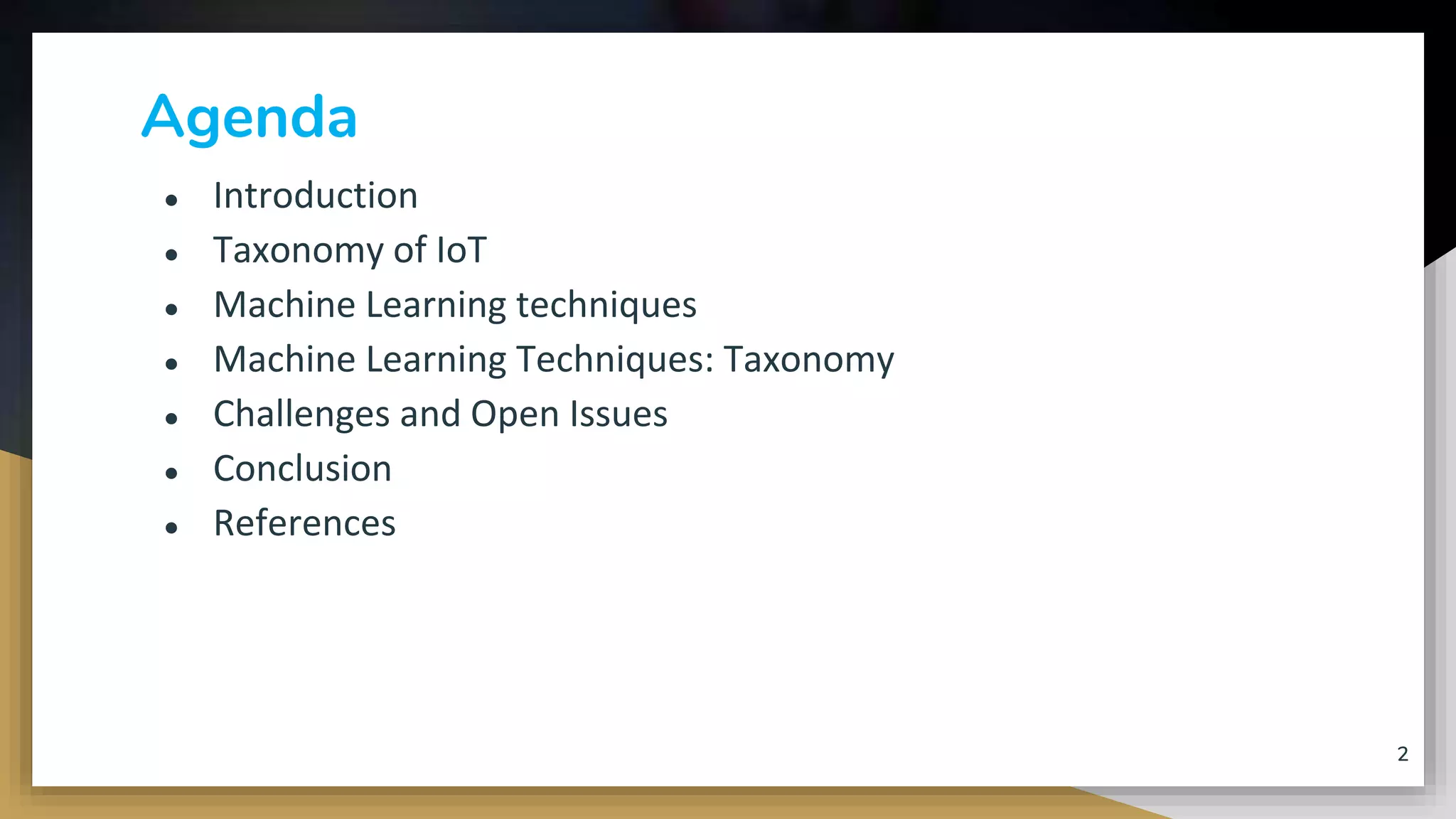 Machine Learning in IOT | PPTX