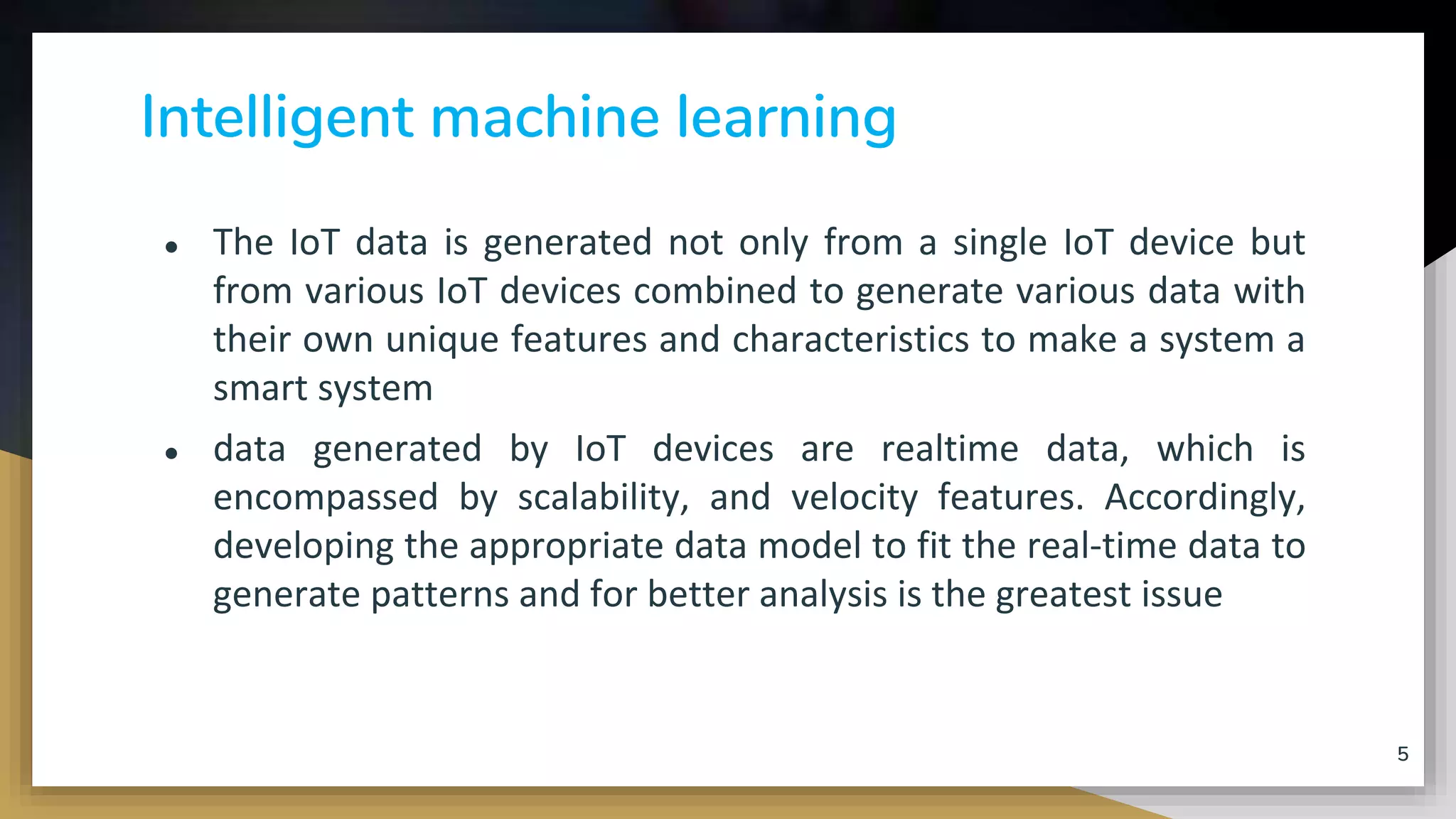 Machine Learning in IOT | PPTX