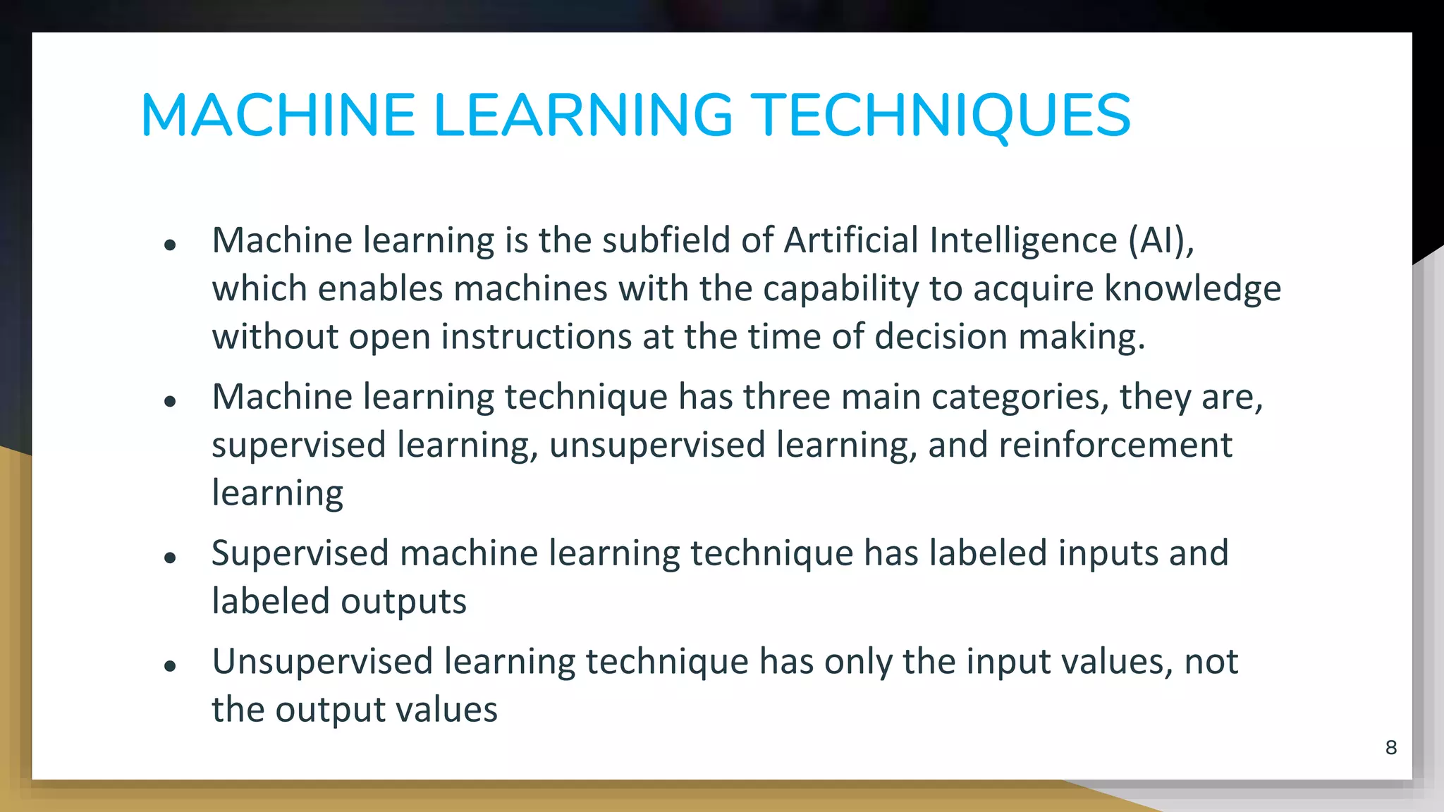 Machine Learning in IOT | PPTX