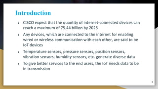 Machine Learning in IOT | PPTX