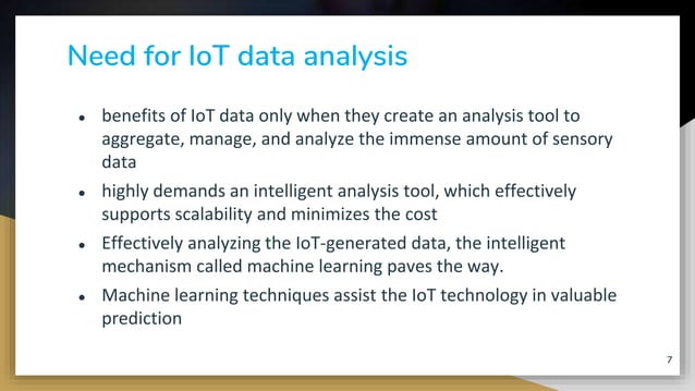 Machine Learning in IOT | PPTX