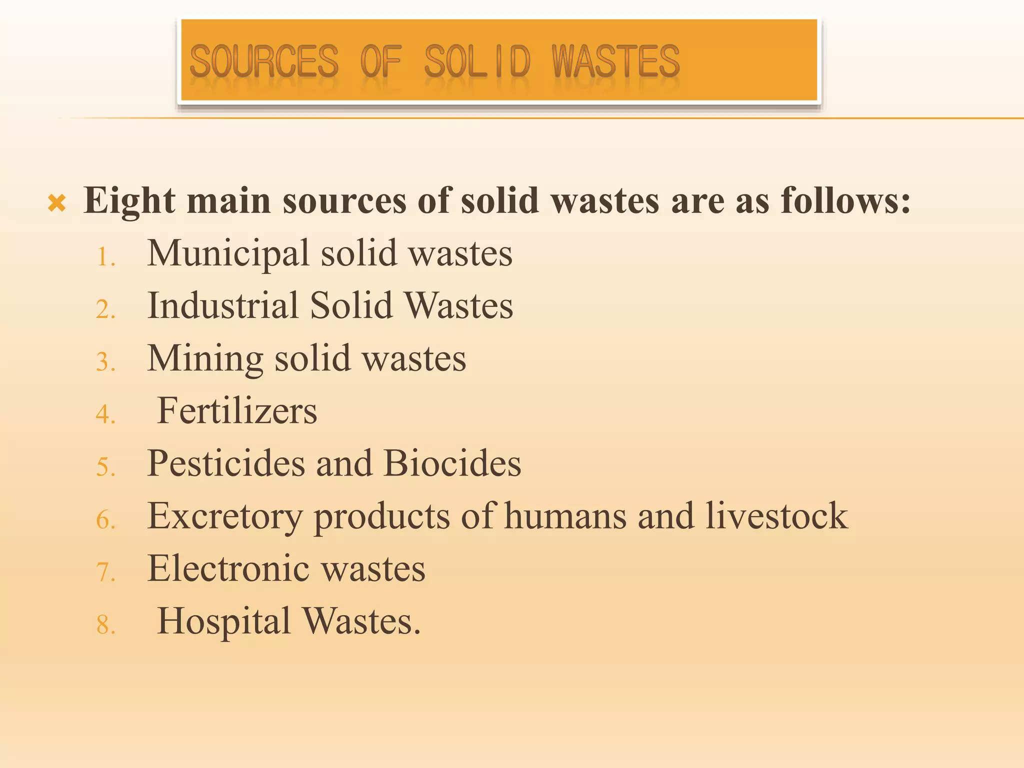 Solid Waste | PPTX