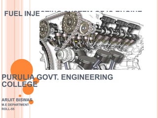FUEL INJECTION SYSTEM OF IC ENGINE.ppt