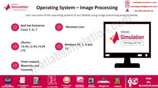 Projects Using Image Processing Research Help | PPT