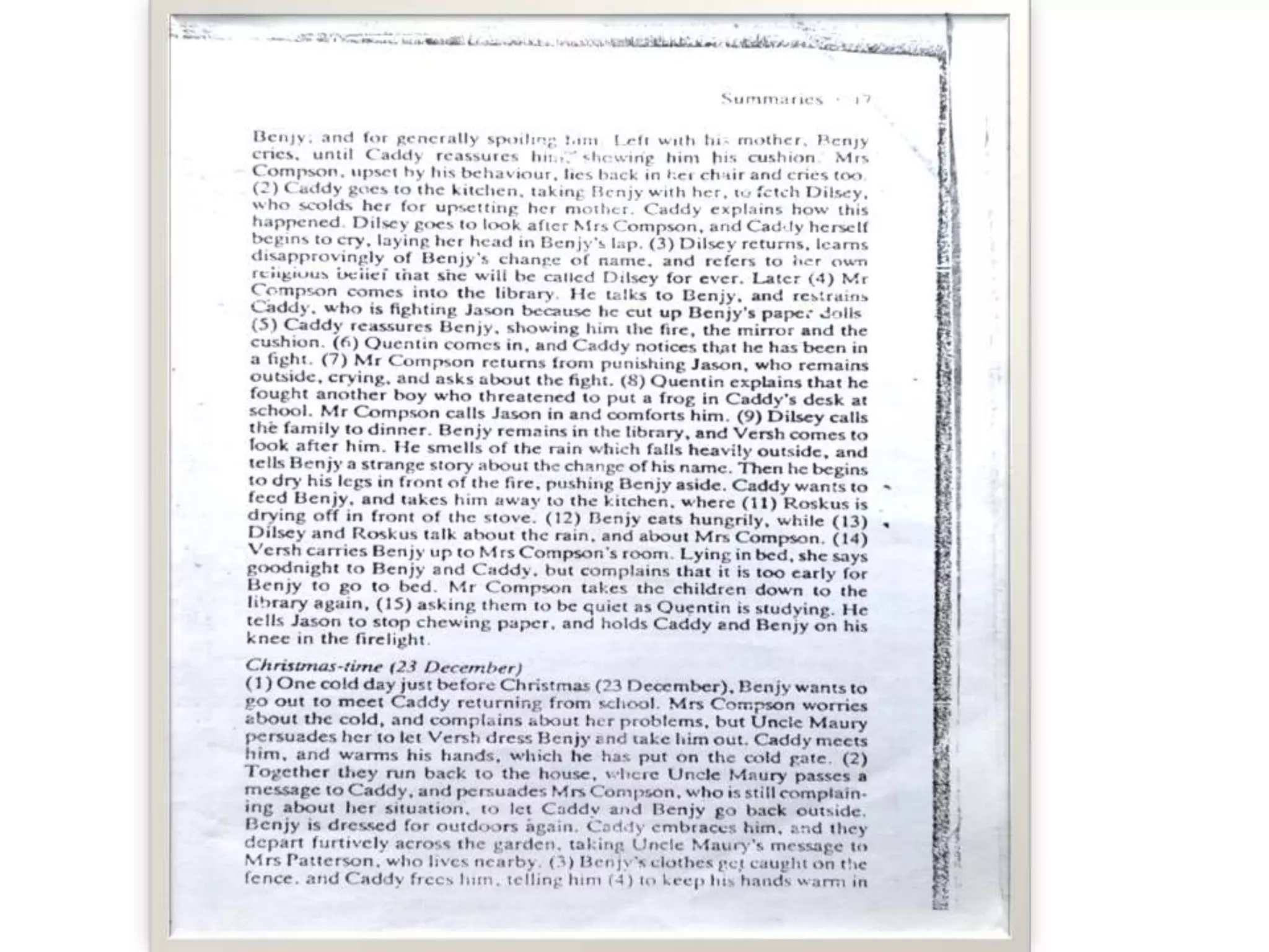 sound and fury | PPT