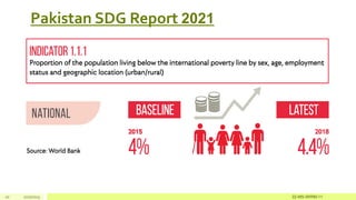 SDG Goal 1 (No Poverty) and its Progress in Context of Pakistan | PPTX