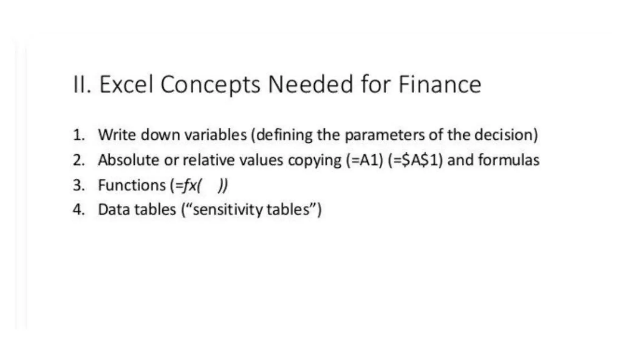 Use of MS Excel in Financial Decision Making | PPTX