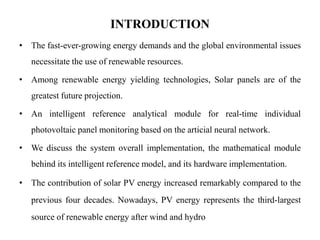 Solar panel project | PPTX