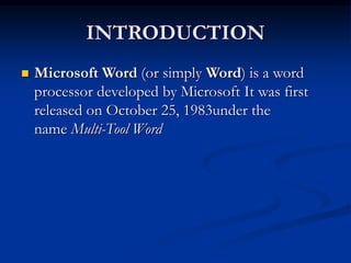 Microsoft ppt | PPT
