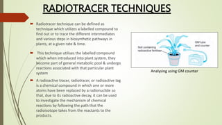 biosynthetic pathways and radiotracer techniques.pptx