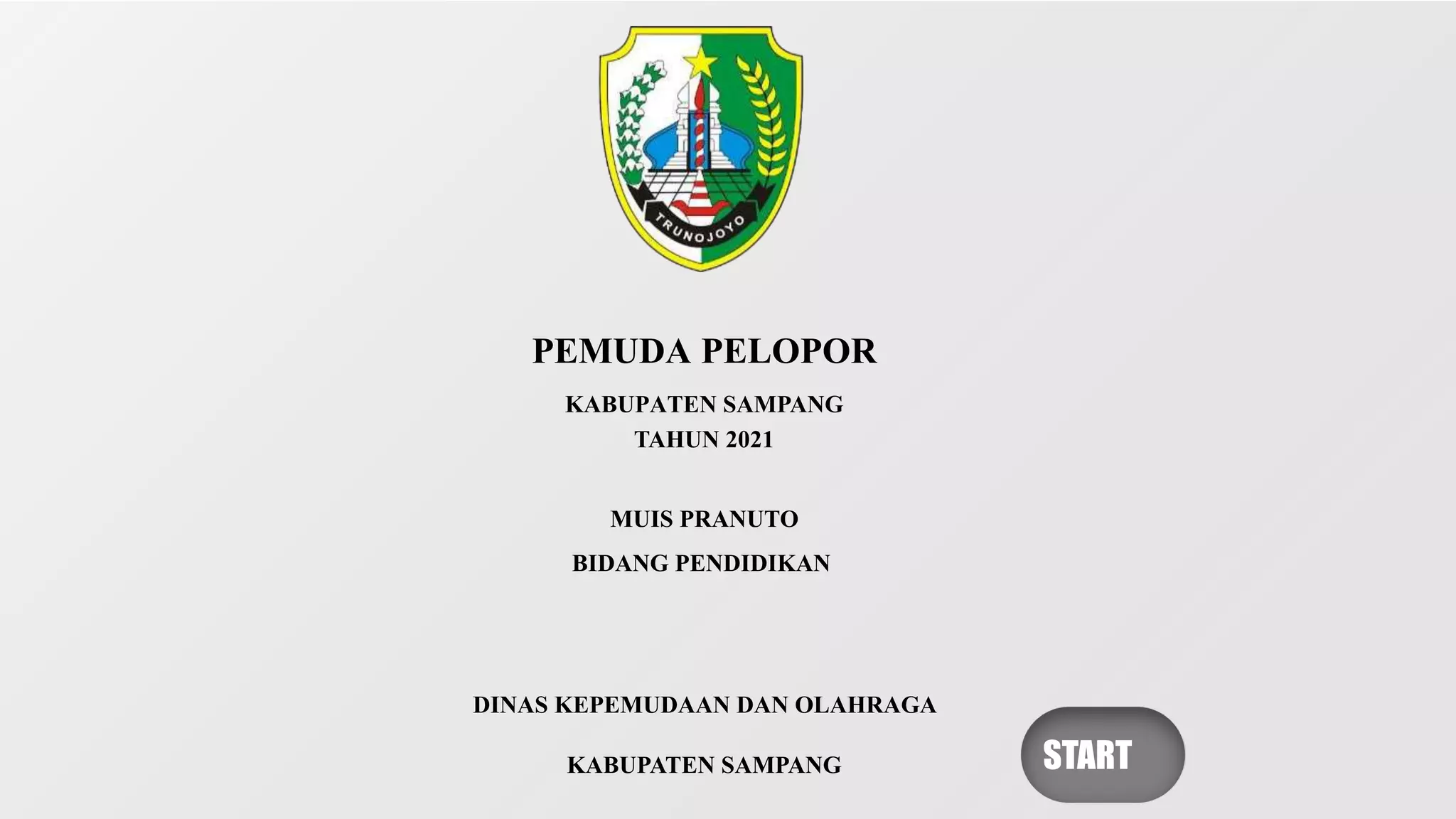 CONTOH PPT PEMUDA PELOPOR | PPTX