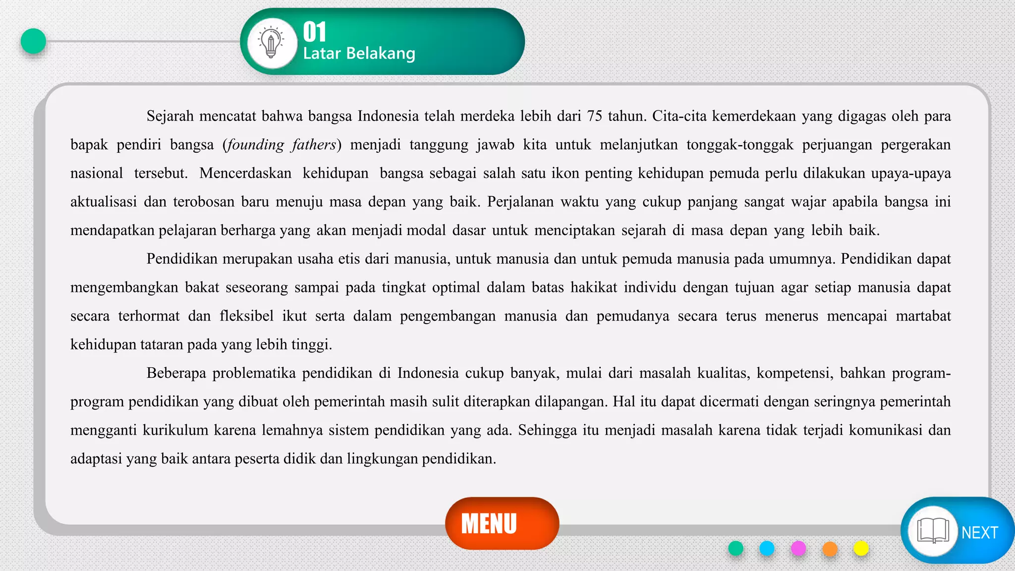 CONTOH PPT PEMUDA PELOPOR | PPTX