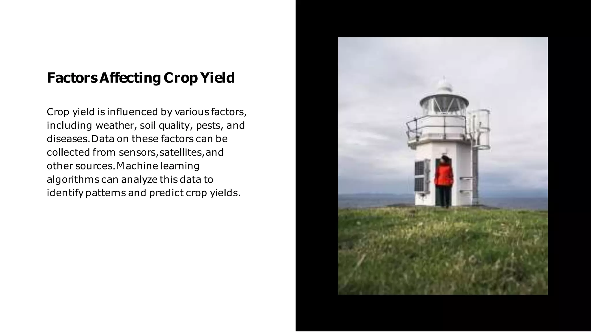 CROP YIELD PREDICTION.pptx | Agriculture | Industries