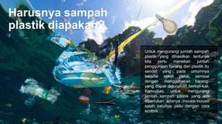 power point ecobrick solusi limbah plastik | PPTX