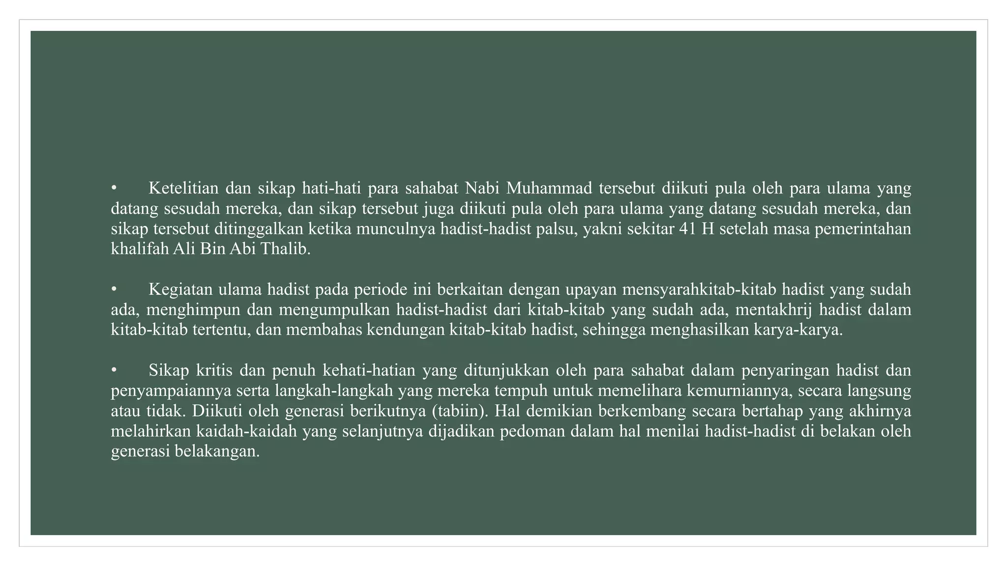 ppt .TERMINOLOGI DAN SEJARAH PERKEMBANGAN ULUMUL HADITS.pptx