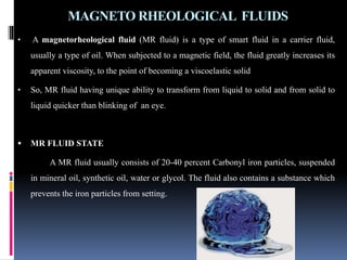 Magnetorheological damping for semiactive suspension system.ppt