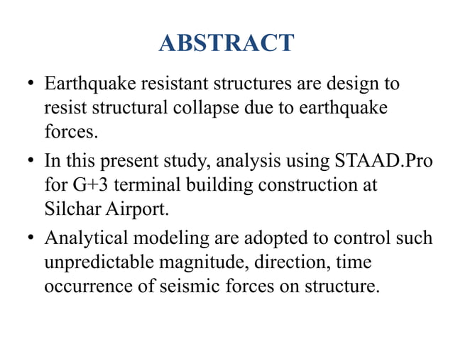 Earthquake Resistance Design of Building- A Comparative Study on ...