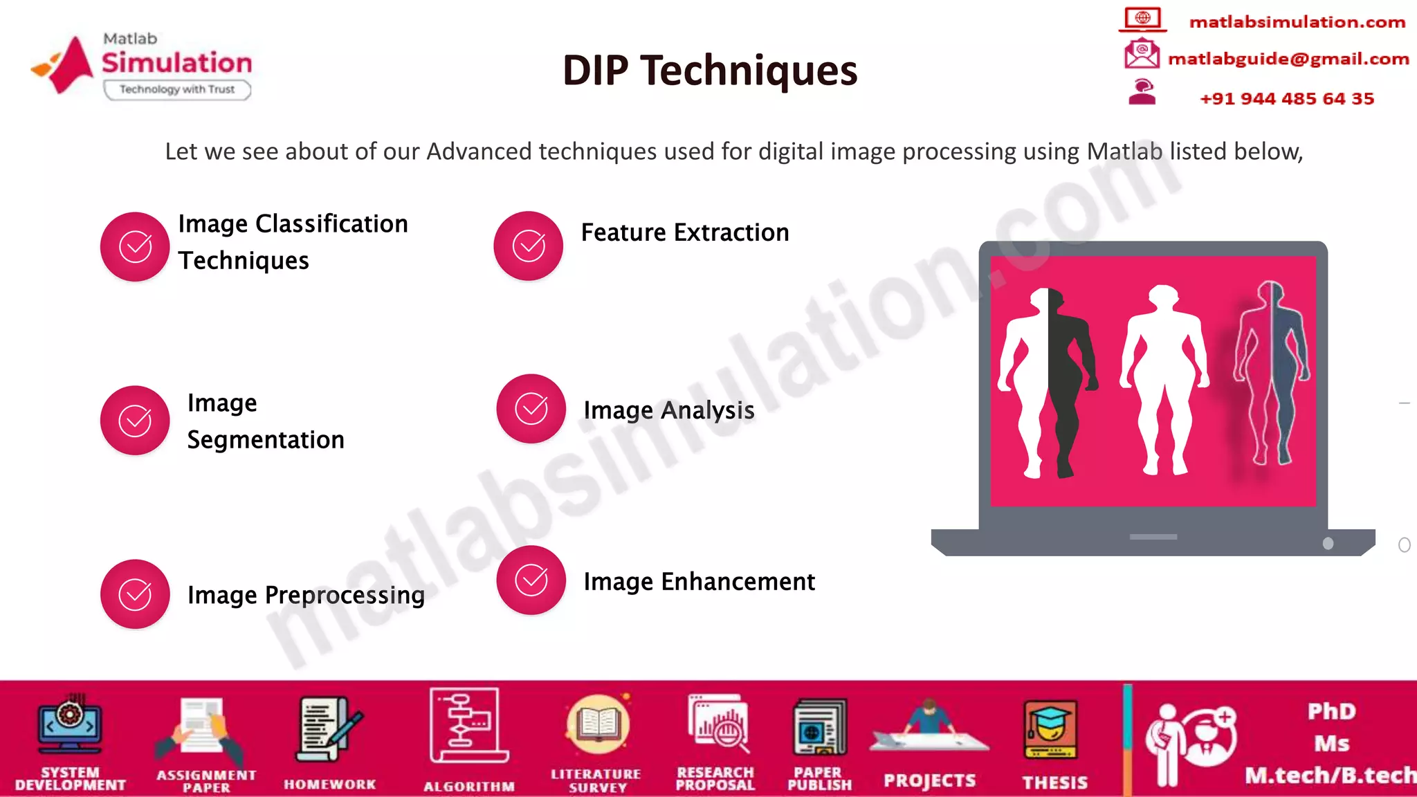 DIP Projects Using MATLAB Research Assistance | PPT
