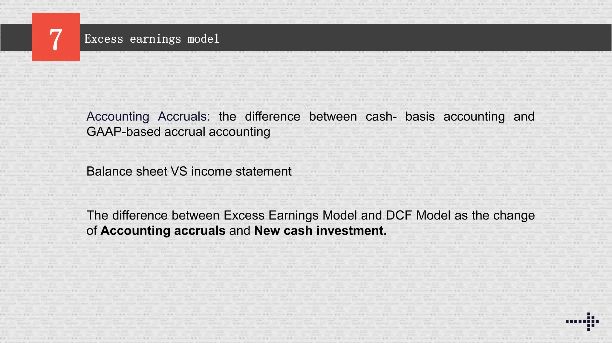 Cash flow model | PPTX