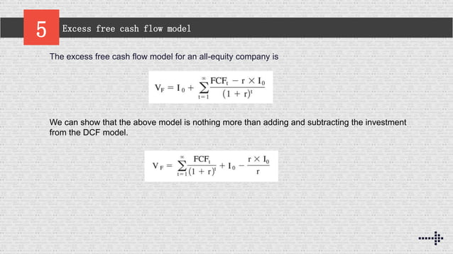 Cash flow model | PPT