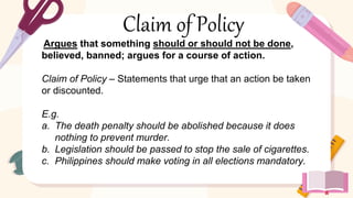 ppt. Types of Claims.pptx