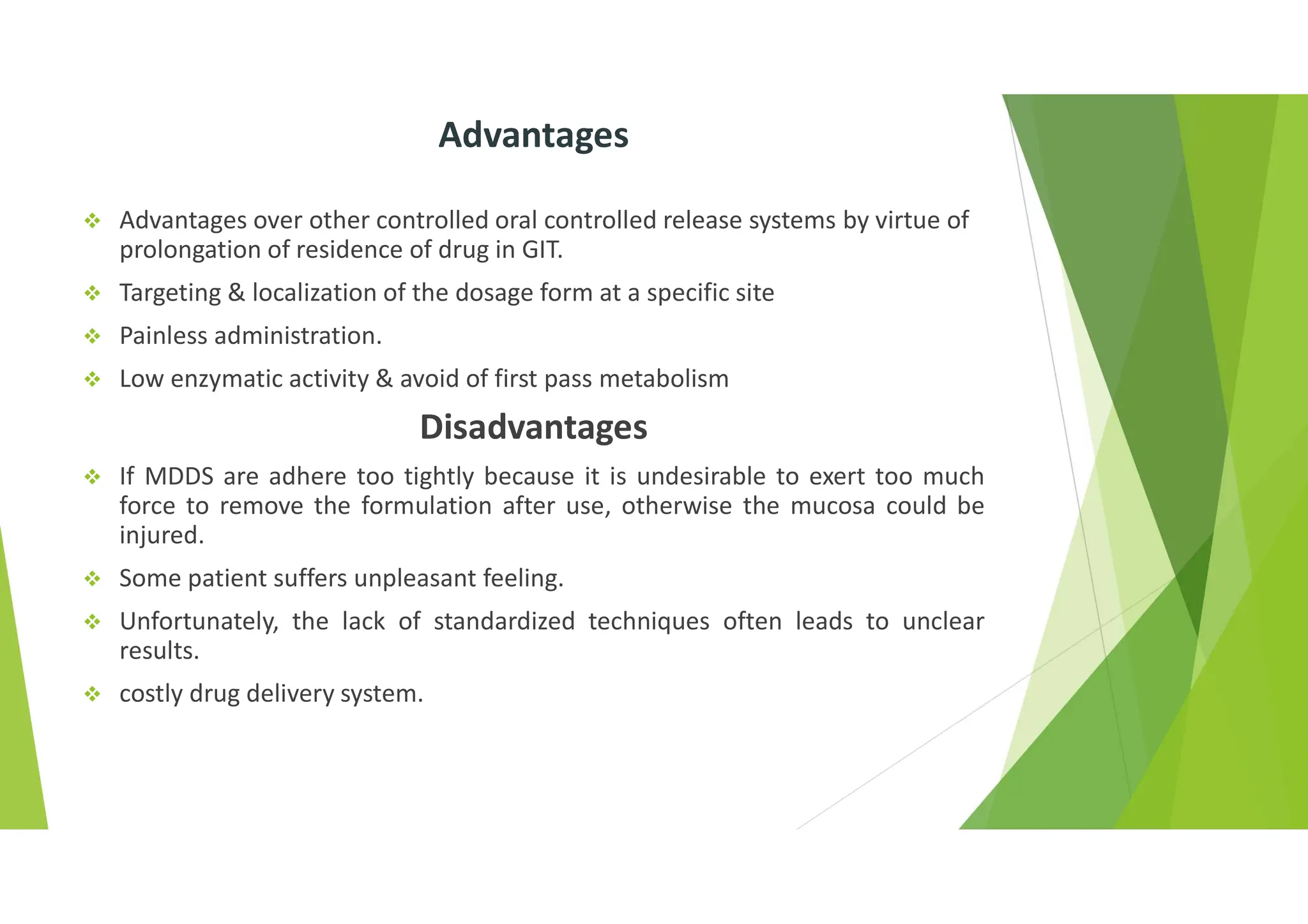 MUCOADHESIVE DRUG DELIVERY System PPT JADAVPUR UNIVERSITY | PDF