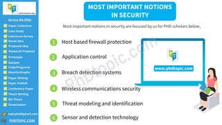 PhD-Guidance-in-Security | PPT