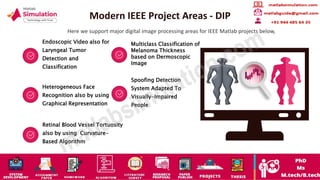 IEEE Project on Digital Image Processing MATLAB Research Ideas | PPT