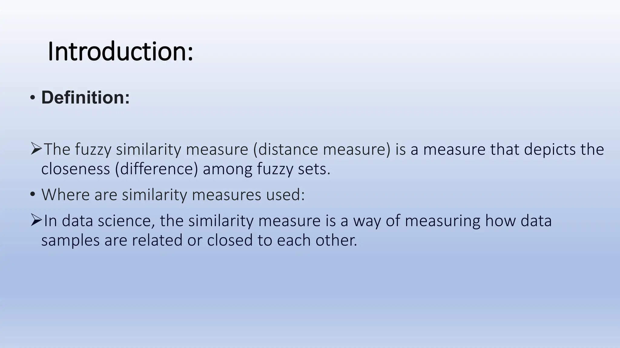 Fuzzy similarity measure for classification.pptx