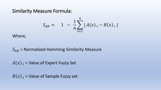 Fuzzy similarity measure for classification.pptx