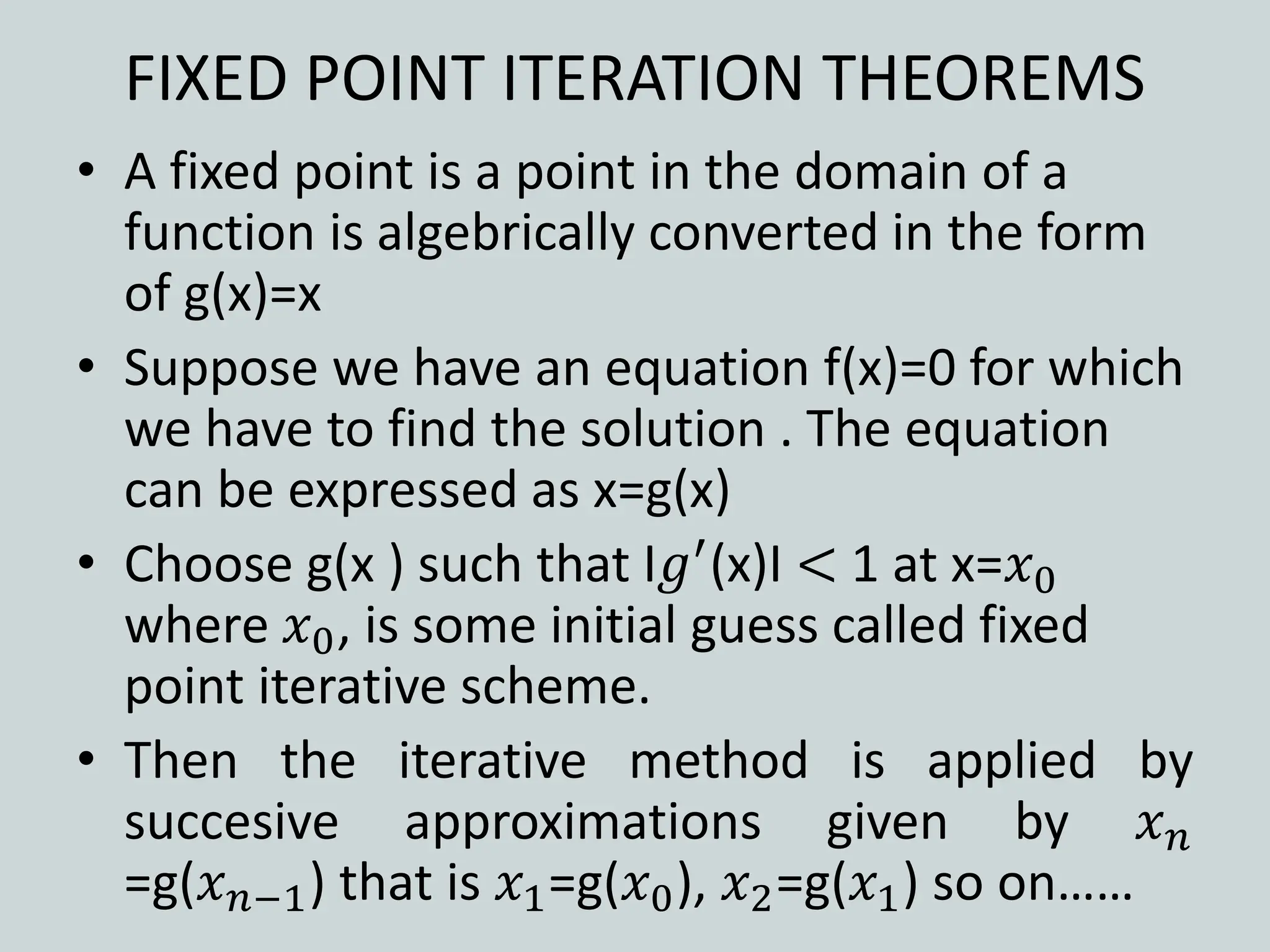 ppt.pptx fixed point iteration method no | PPTX