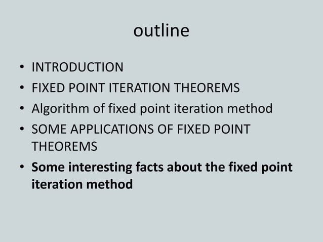 ppt.pptx fixed point iteration method no | PPTX