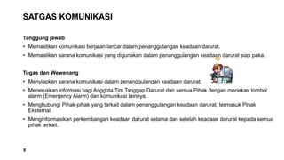 Tim Tanggap Darurat - PT.CT Advance Technology, HSE - 2024 | PPTX