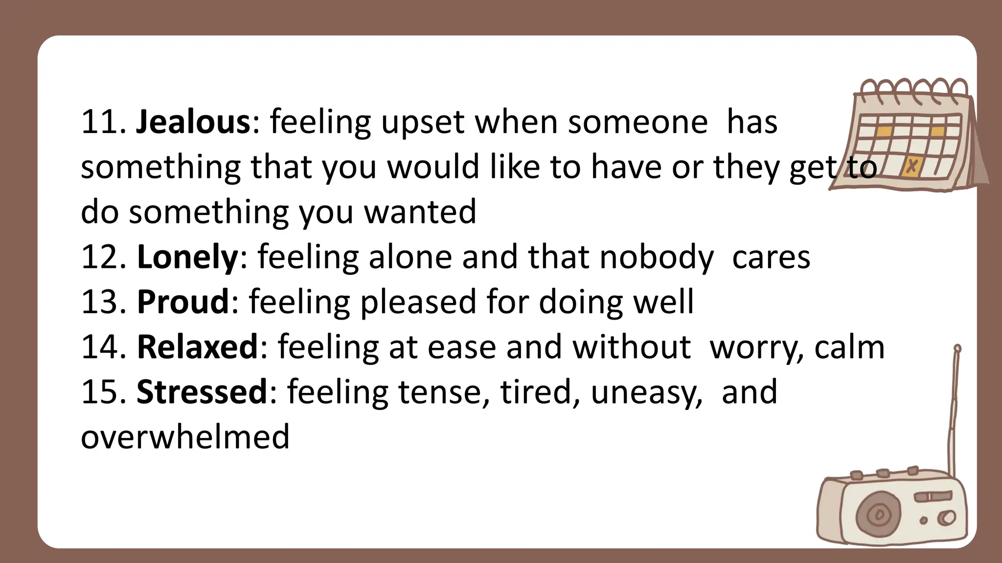 Different Kinds of Positive and Negative Emotions | PPTX