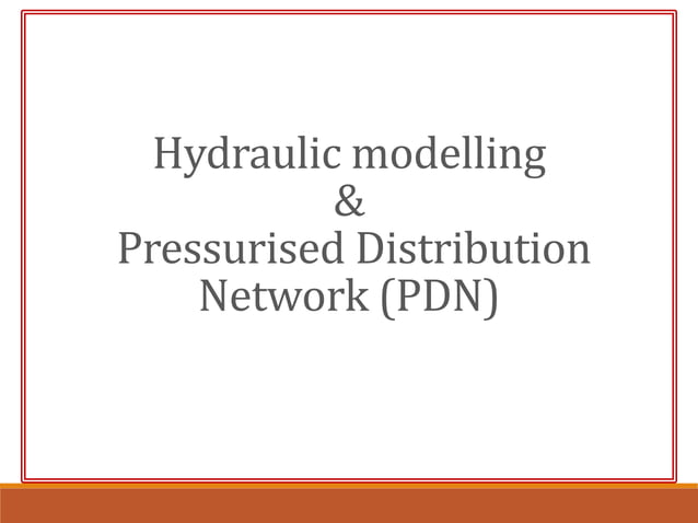 Hydraulic modelling.pptx