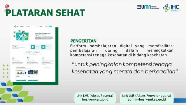PPT. PLATARAN SEHAT BAGI PERAWAT DAN NAKES LAIN DI LAYANAN KESEHATAN | PPTX