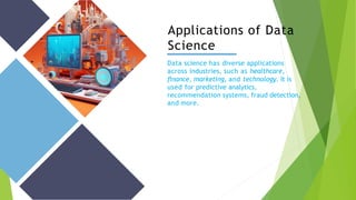 data science & machine learning prasentation | PPTX