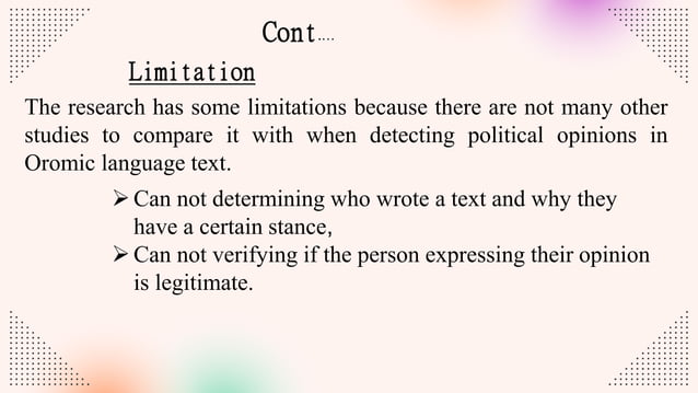 Afan Oromo Stance Classification Using Machine Learning Pptx